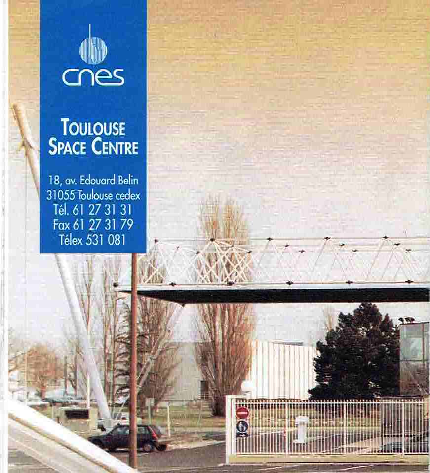 CNES Toulouse Space Center玄関