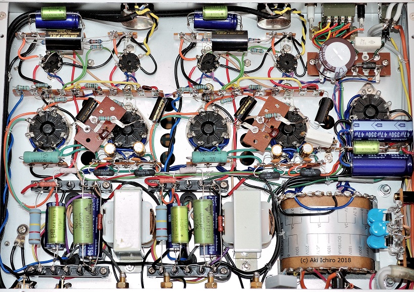 6V6/6F6 Quad-II´型プッシュプル・パワーアンプ