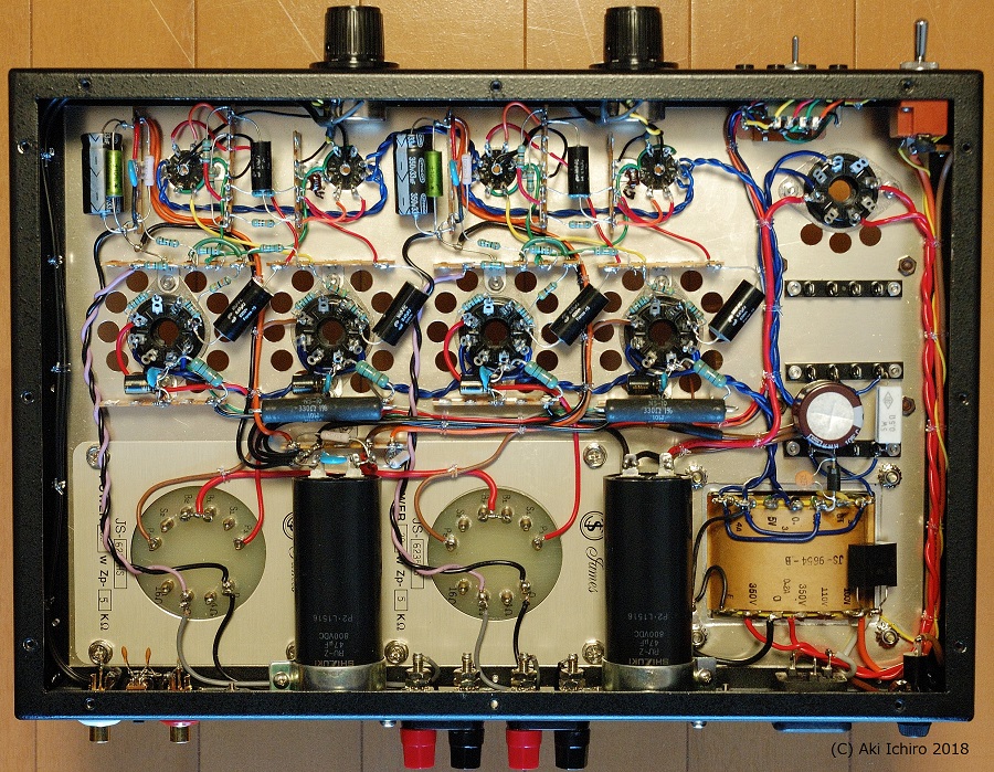 KT66 3結 Quad-II´型プッシュプル・パワーアンプ